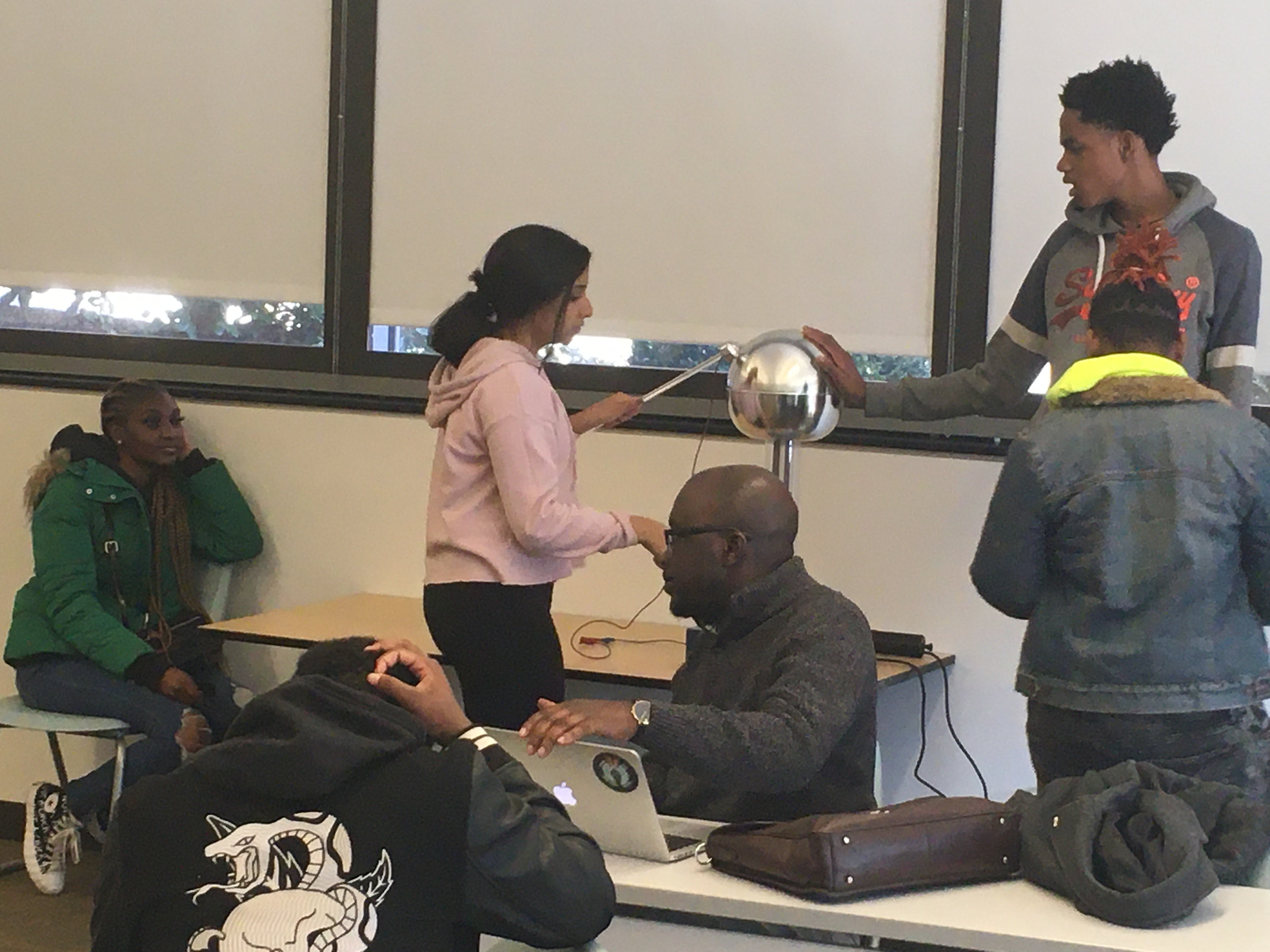 Society of Physics Students (SPS) Organizes Event with Georgetown ...