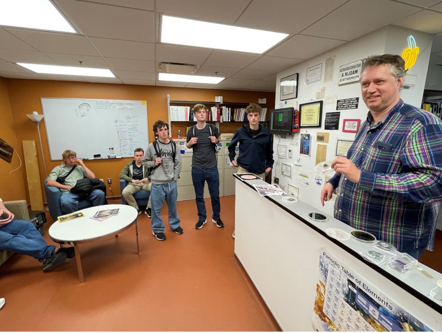 Visit from St. Kevin’s College, Melbourne, Australia | Department of ...